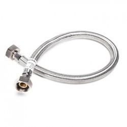 3/8" BSP Female Stainless Steel Flexible Braided Water Lines | Clarence ...