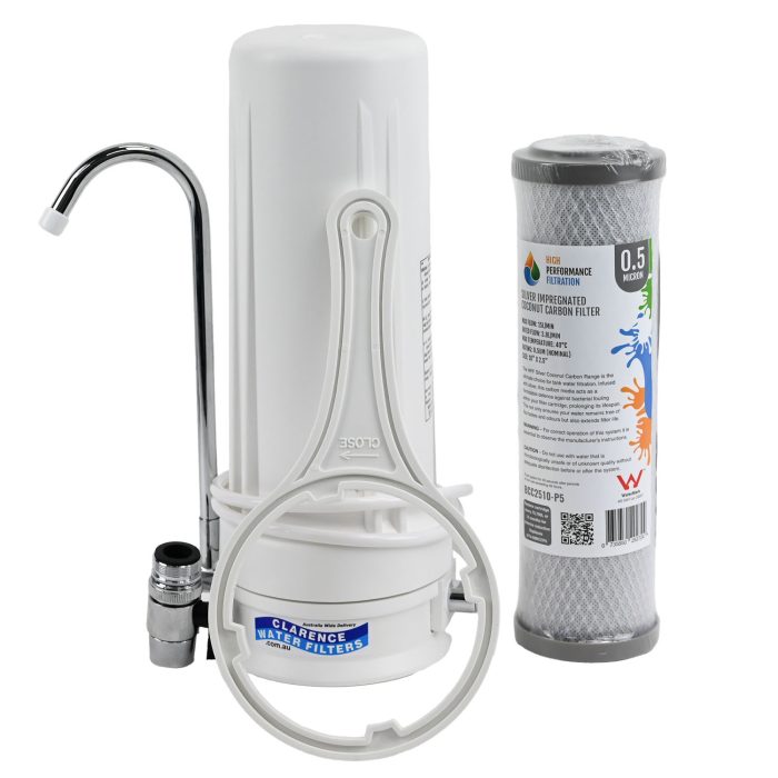 Single Bench Top Water Filter System For Tank Water - Clarence Water ...