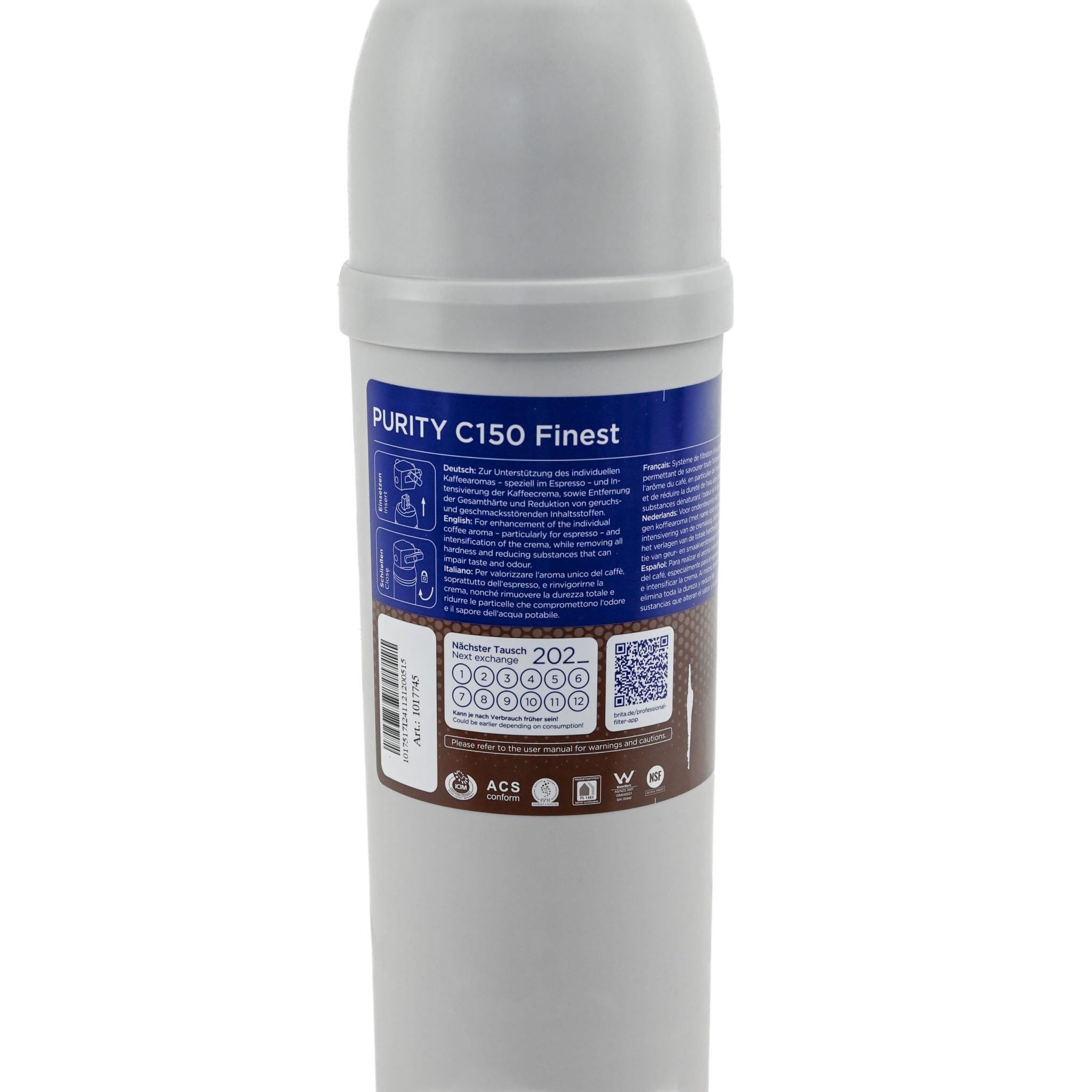 Brita Purity C150 Finest Water Filter for Coffee Machines