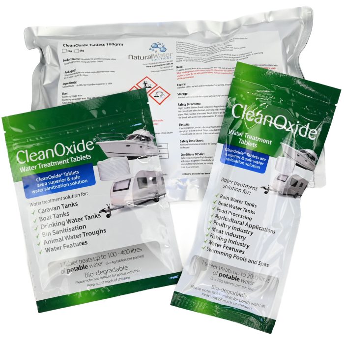 Clean Oxide Chlorine Dioxide Disinfection Tablets