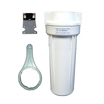 10" x 2.5" Polyphosphate Hardwater Scale Reducing Water Filter 9 3/4 ...