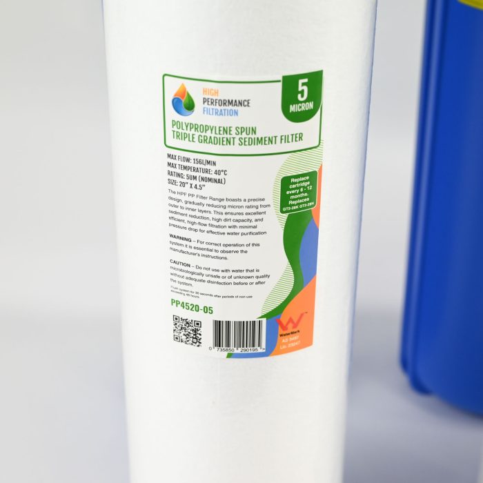 Triple Whole of House System For Tank Water With Disposable Filters