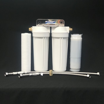 Twin High Flow Cold Water Line Water Filter System | Clarence Water ...