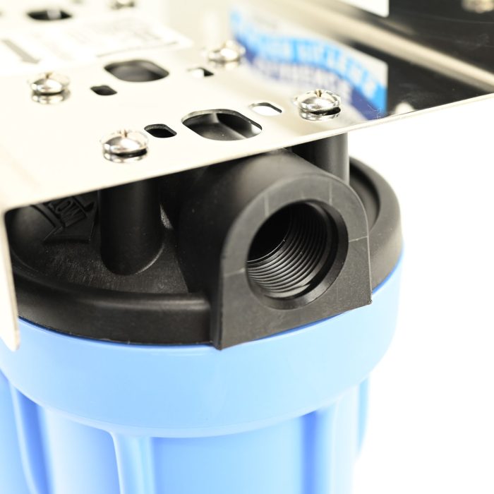 Twin Pentek 20" x 2.5" 3G Water Filter Housing 3/4" BSP Ports ...